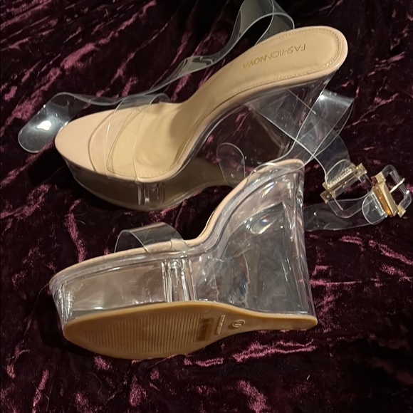 Fashion Nova | Shoes | Fashion Nova Cream Platform Shoes | Poshmark